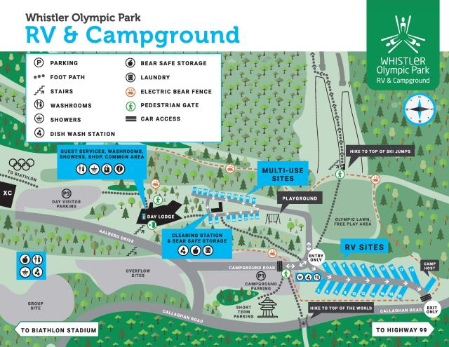 Whistler Campground & RV Park | Whistler Olympic Park